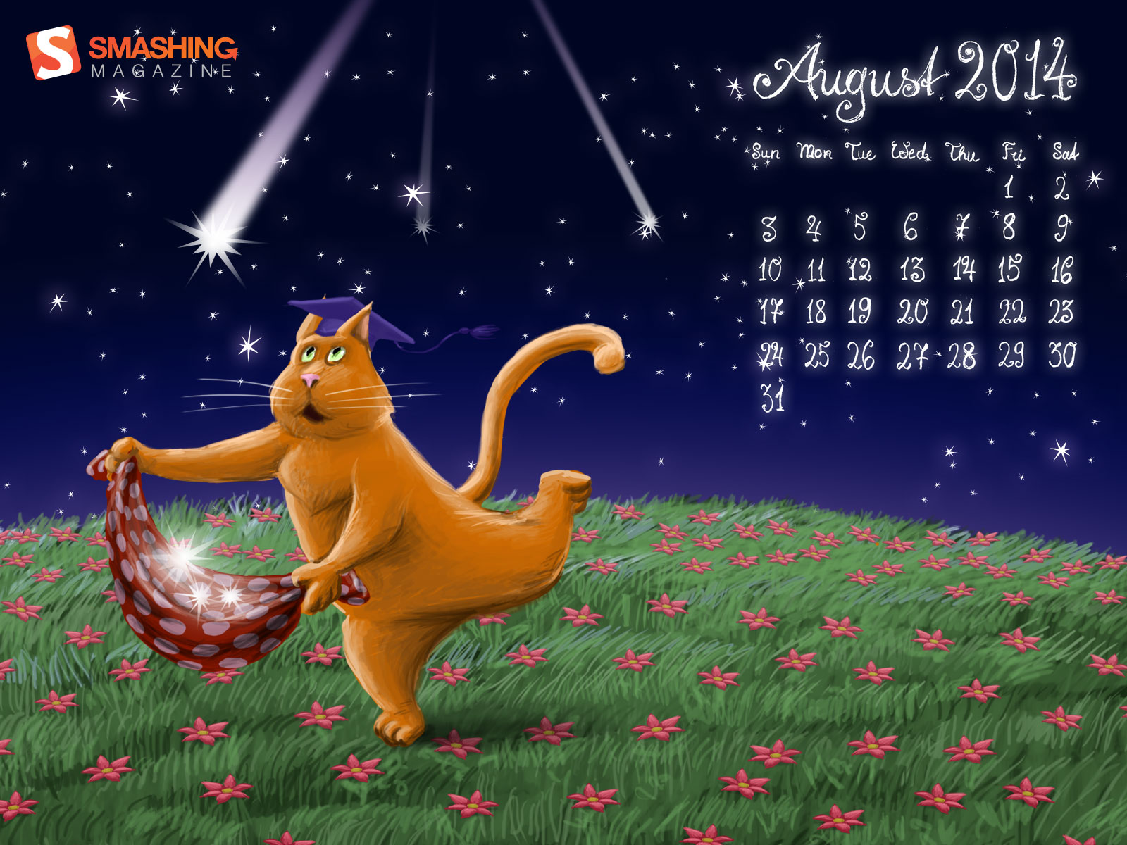 Desktop Wallpaper Calendars: August 2014 — Smashing Magazine