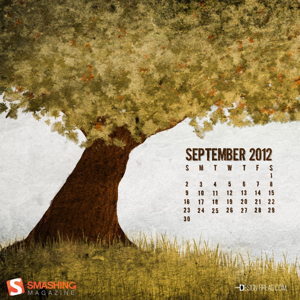 Desktop Wallpaper Calendars: September 2012 — Smashing Magazine
